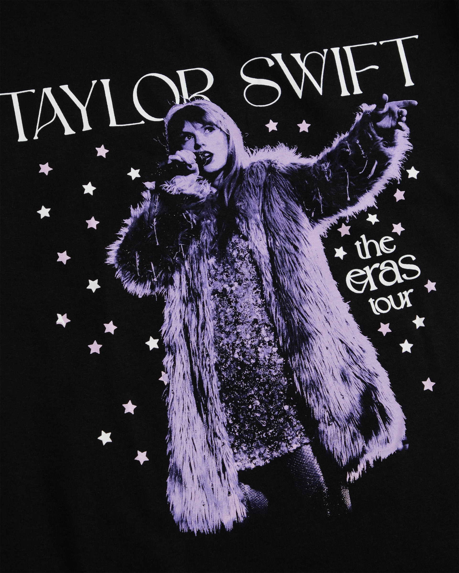 Taylor Swift | The Eras Tour Live Photo Stars T-Shirt – Taylor Swift ...