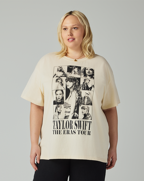 Taylor Swift | The Eras Tour Through LA Beige T-Shirt – Taylor Swift ...