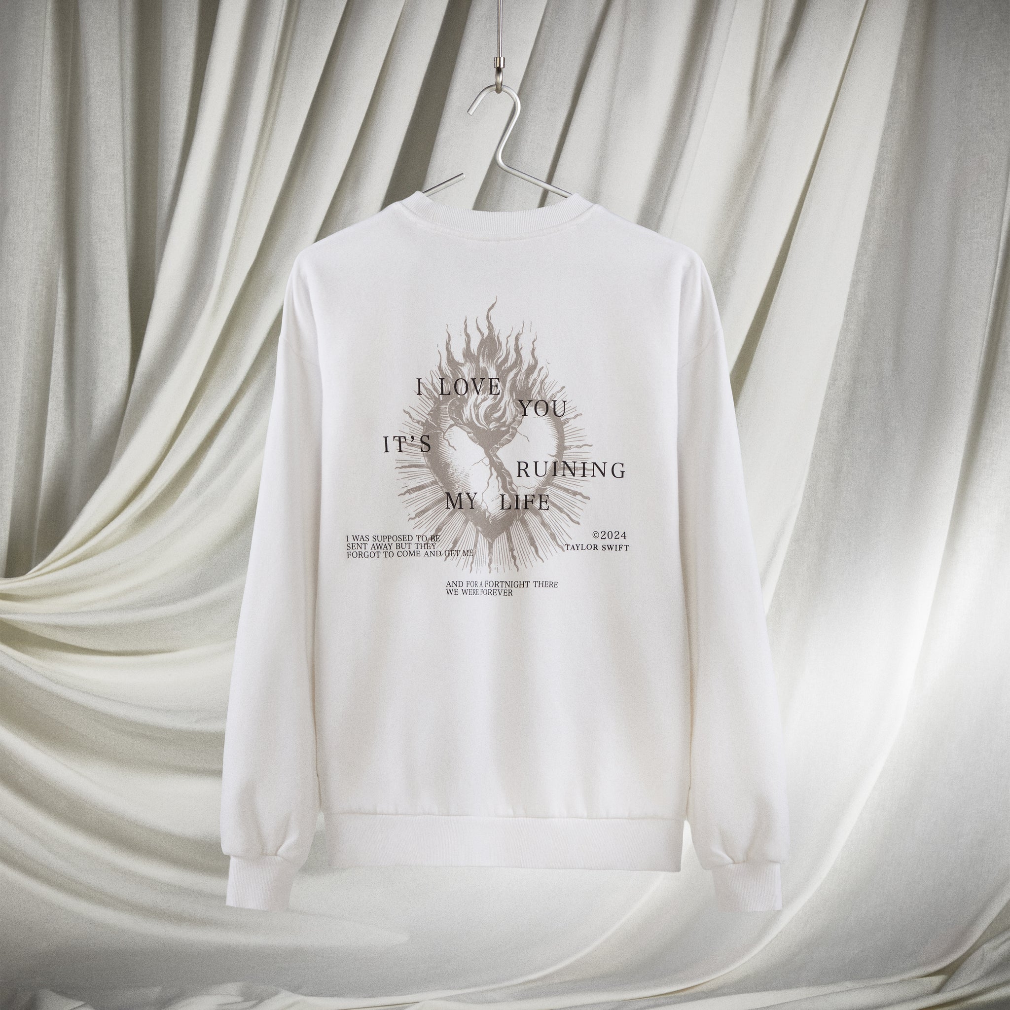 They Forgot To Come And Get Me Crewneck – Taylor Swift Official Store