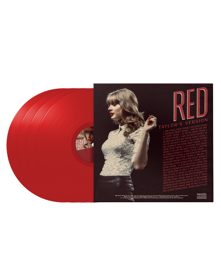 RED (Taylor's Version) Red Vinyl – Taylor Swift Official Store