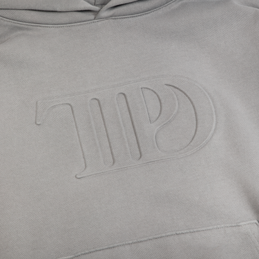 TTPD Gray Embossed Hoodie – Taylor Swift Official Store