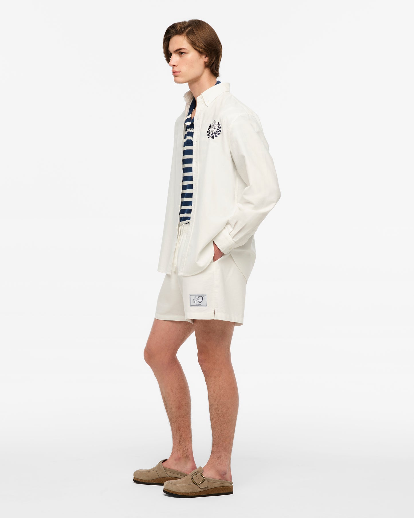 TS Crest White Oxford Shirt – Taylor Swift Official Store