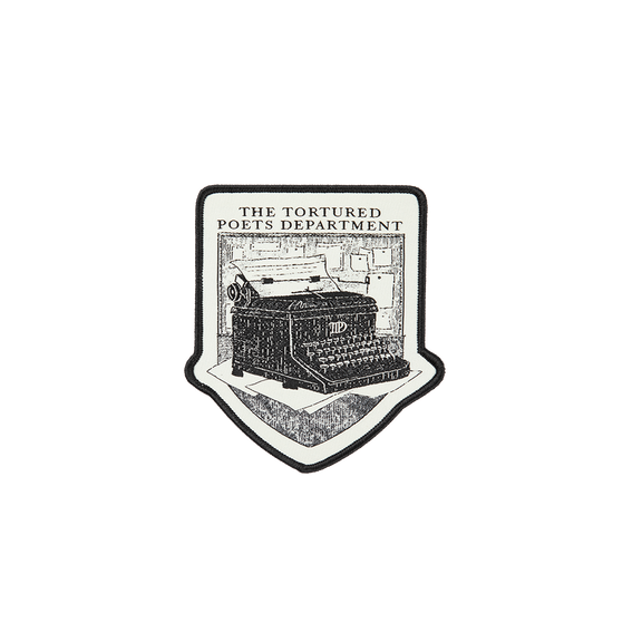 The Tortured Poets Department Black Jacket & 2 Patch Set Bundle ...