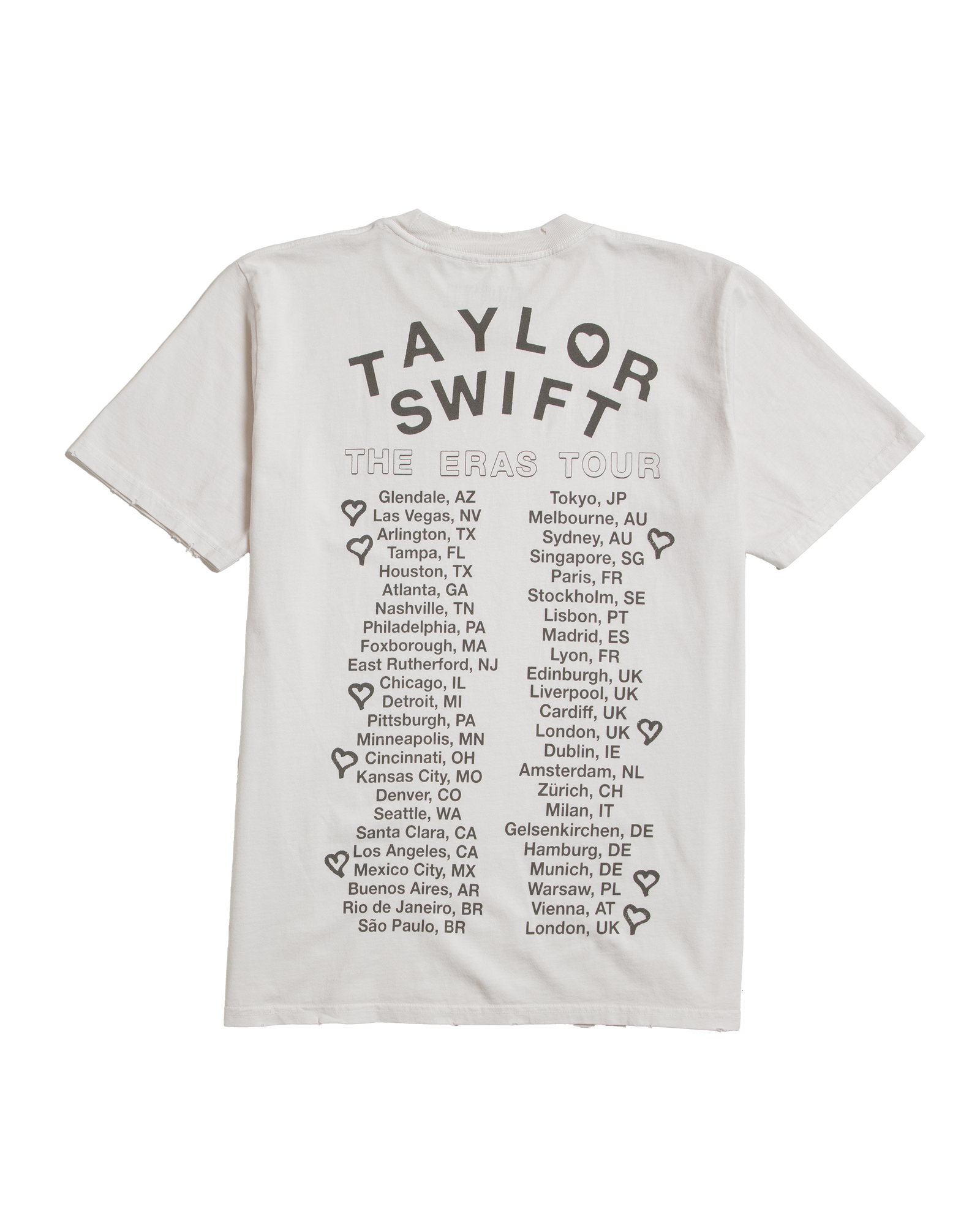 Taylor Swift | The Eras Tour Photo Oversized T-Shirt – Taylor Swift ...
