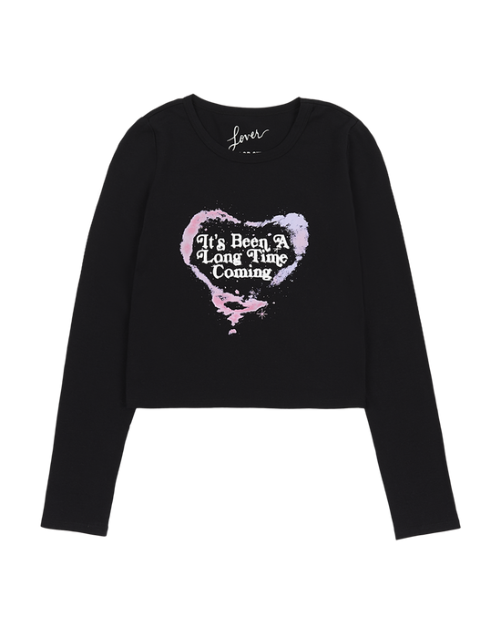 It's Been A Long Time Coming Cropped Longsleeve T-Shirt – Taylor Swift ...