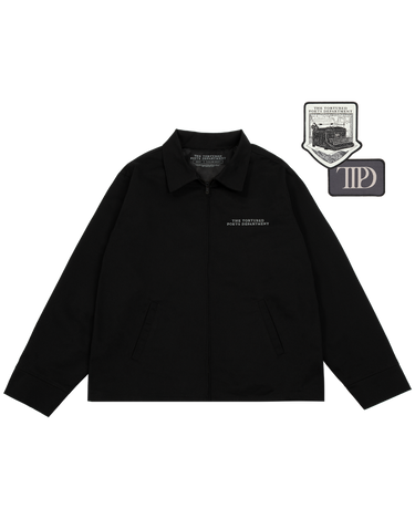The Tortured Poets Department Black Jacket & 2 Patch Set Bundle – Taylor Swift Official Store