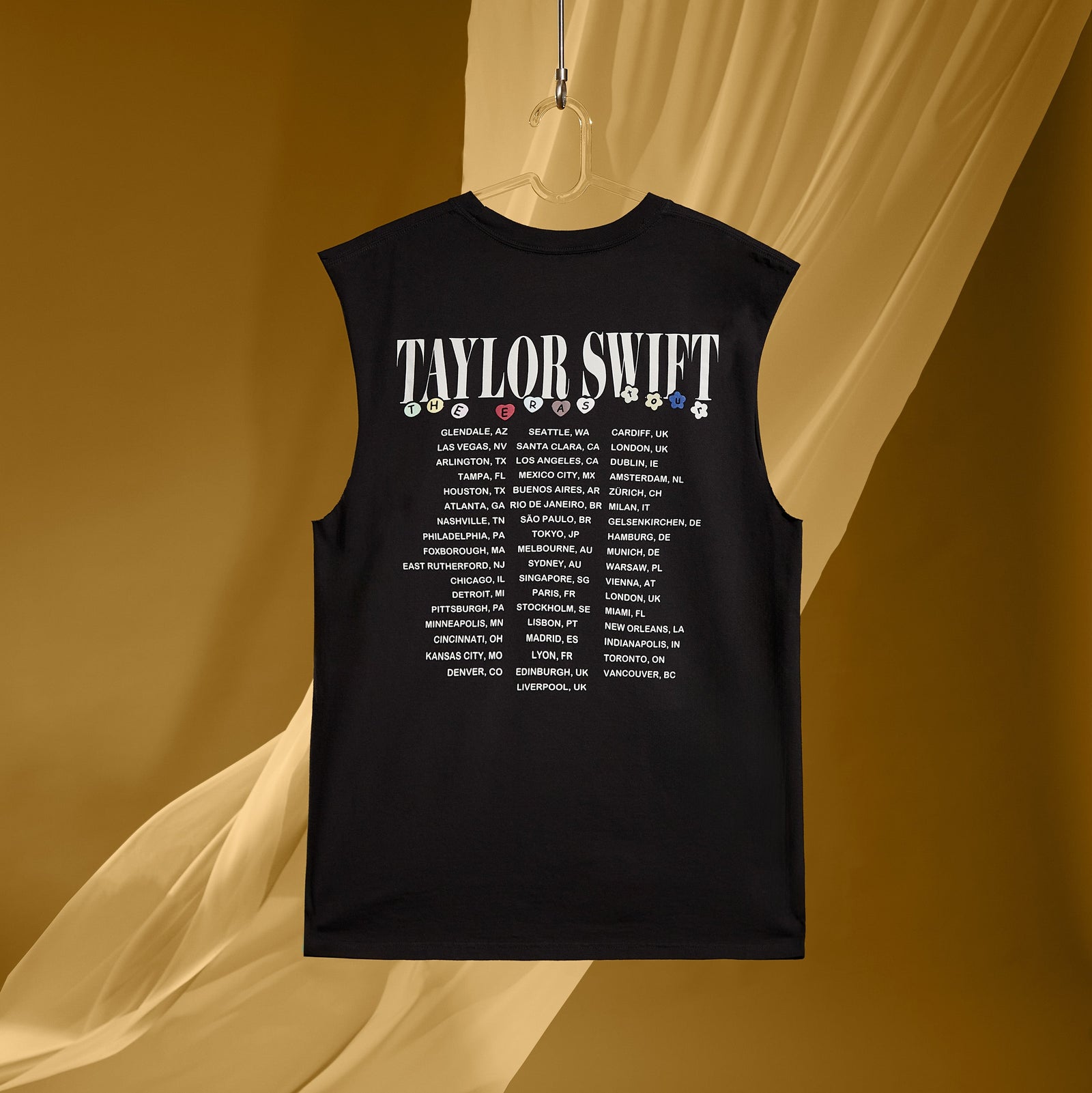 Taylor Swift | The Eras Tour Heart Hands Muscle Oversized Tank – Taylor ...