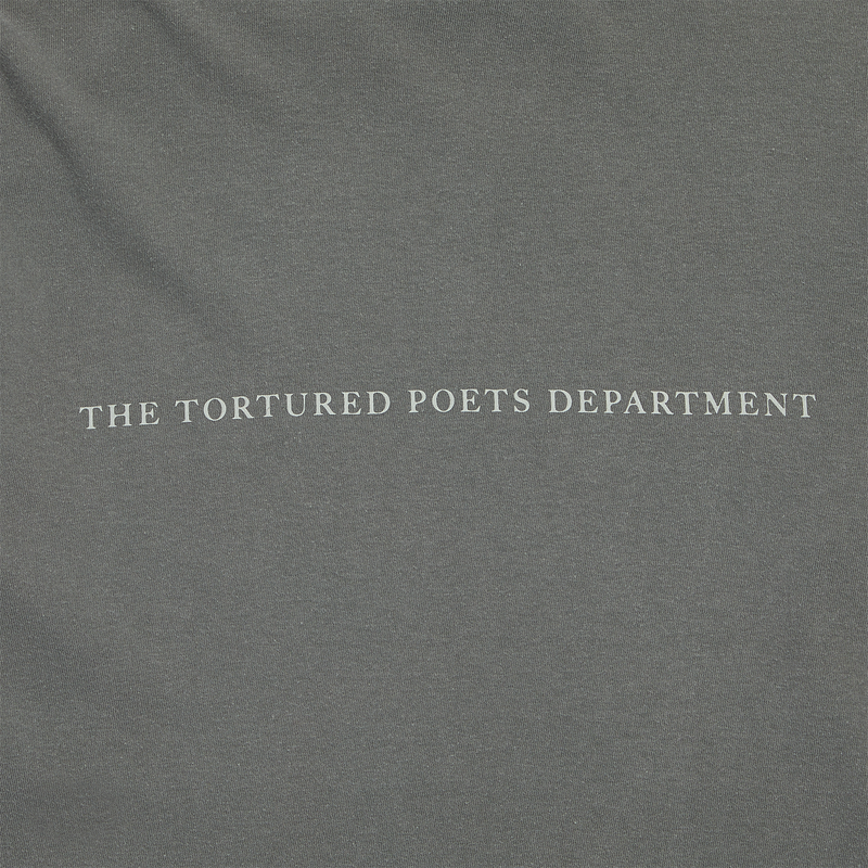 The Tortured Poets Department Gray Photo Long Sleeve T-Shirt - Taylor ...