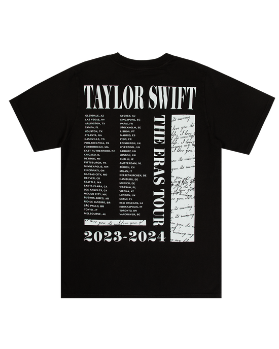 Taylor Swift | The Eras Tour TTPD Live Photo Oversized T-Shirt – Taylor ...