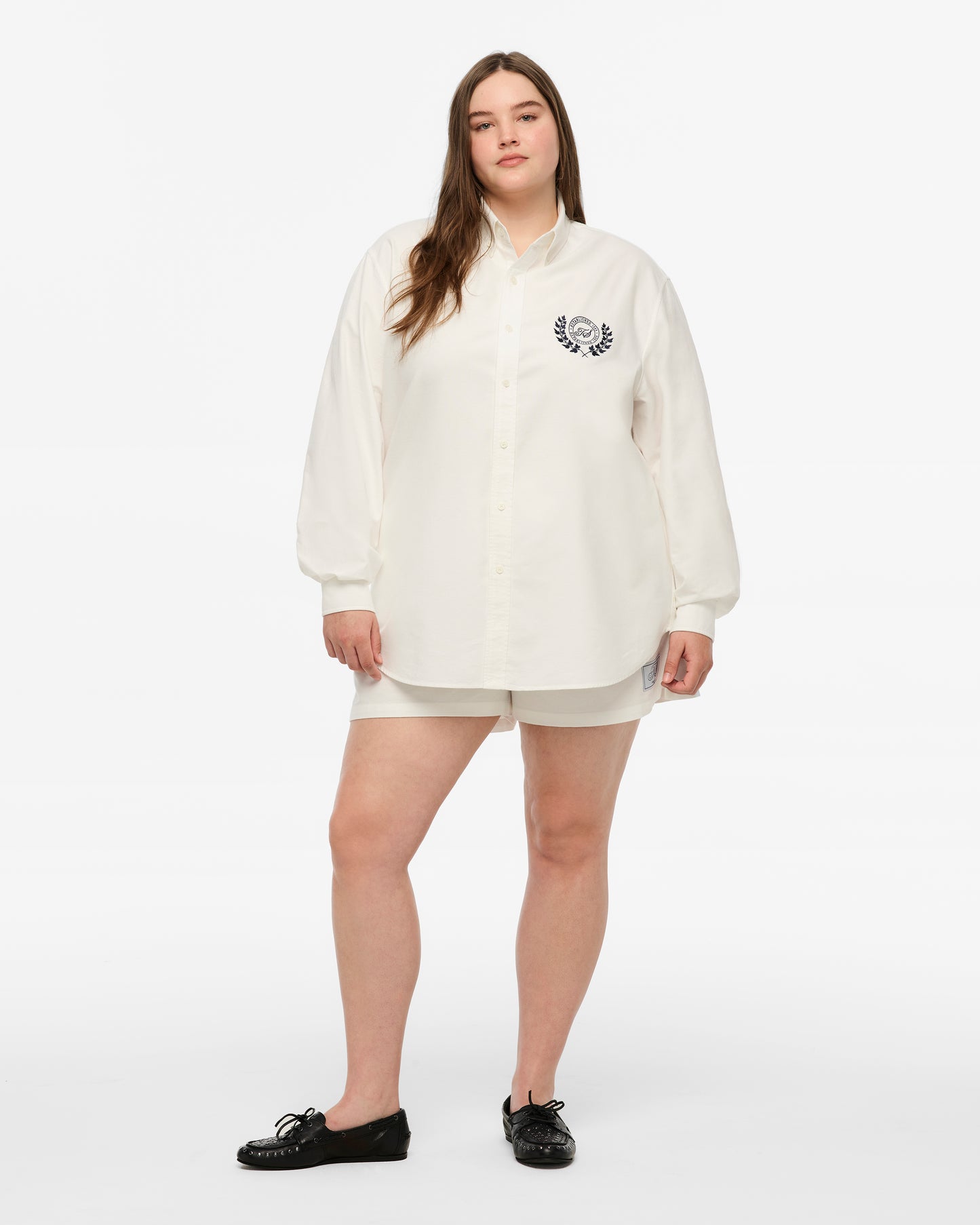TS Crest White Oxford Shirt – Taylor Swift Official Store