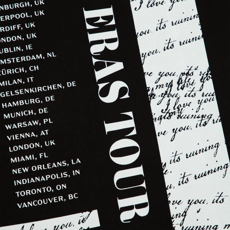 Taylor Swift | The Eras Tour TTPD Live Photo Oversized T-Shirt – Taylor ...