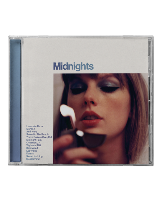 Midnights: Moonstone Blue Edition CD – Taylor Swift Official Store