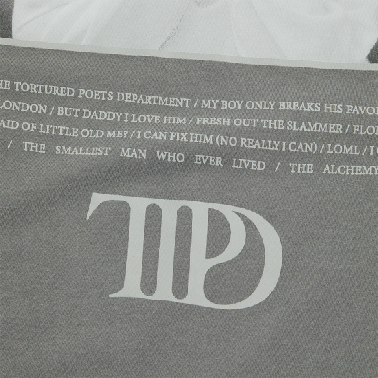 The Tortured Poets Department Gray Photo Long Sleeve T-Shirt – Taylor ...