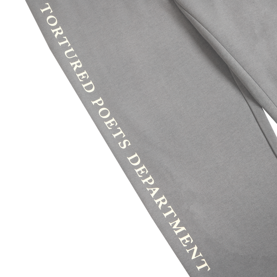 TTPD Gray Embossed Sweatpants – Taylor Swift Official Store