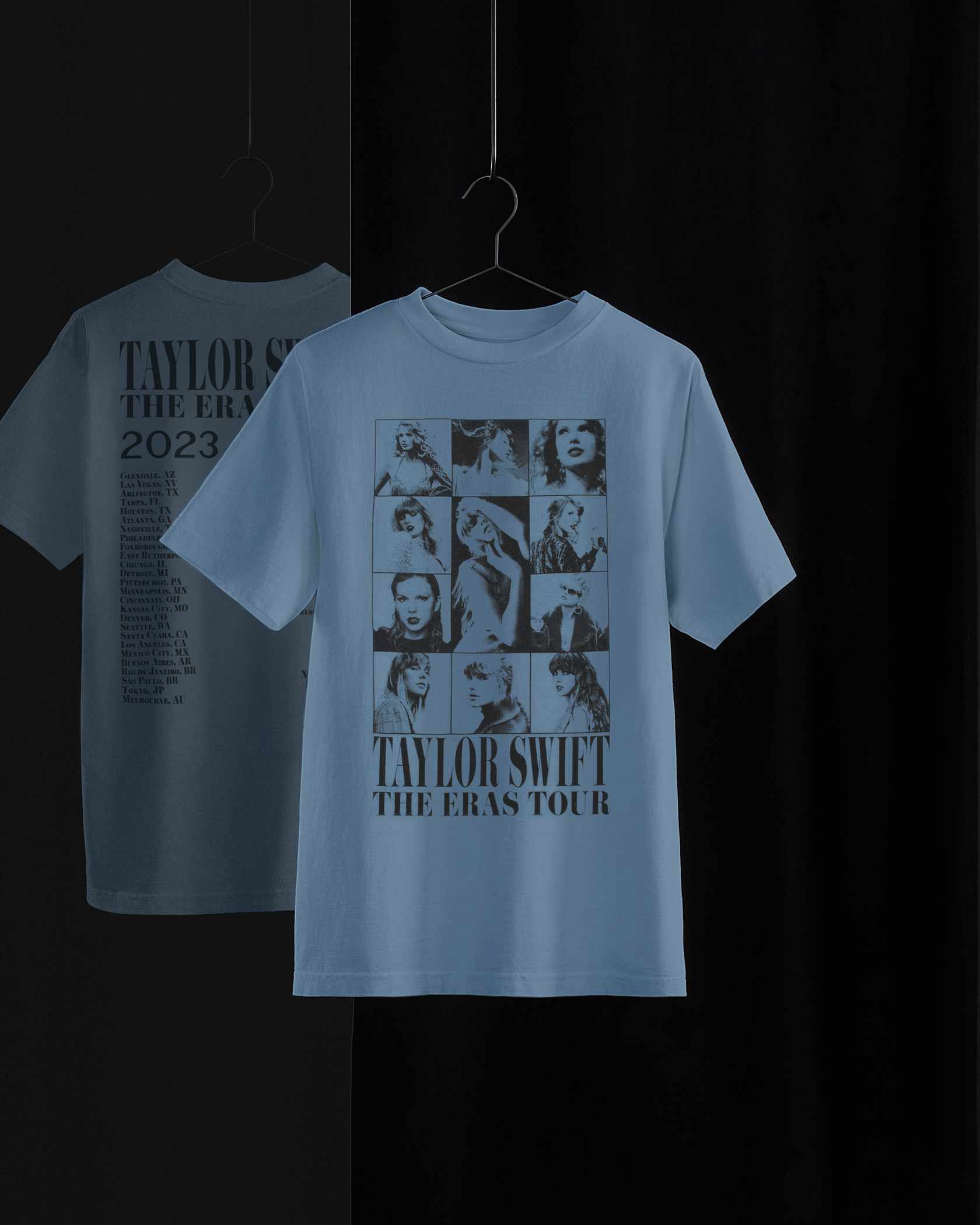 Taylor Swift | The Eras Tour Blue T-Shirt – Taylor Swift Official Store