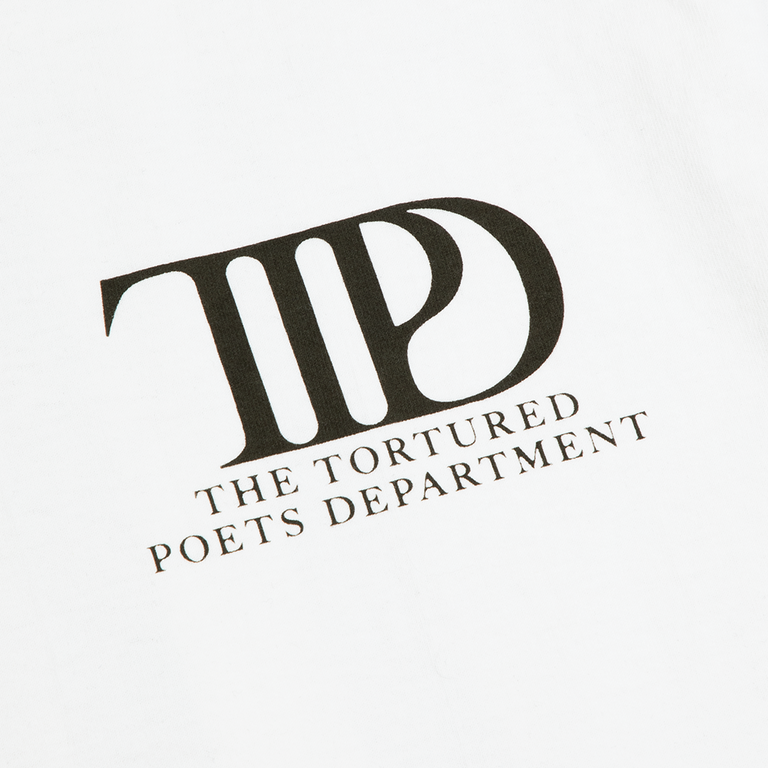 The Tortured Poets Department White T-Shirt – Taylor Swift Official Store