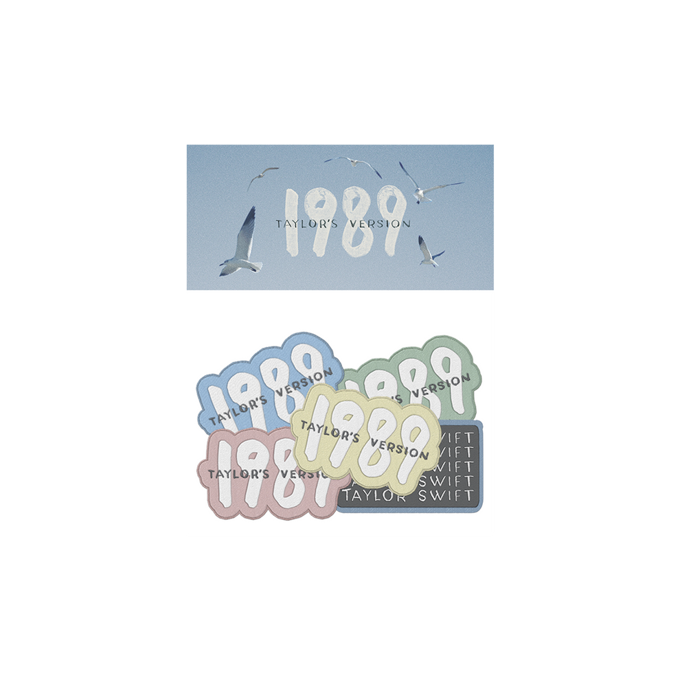 1989 (Taylor's Version) Patch Set – Taylor Swift Official Store