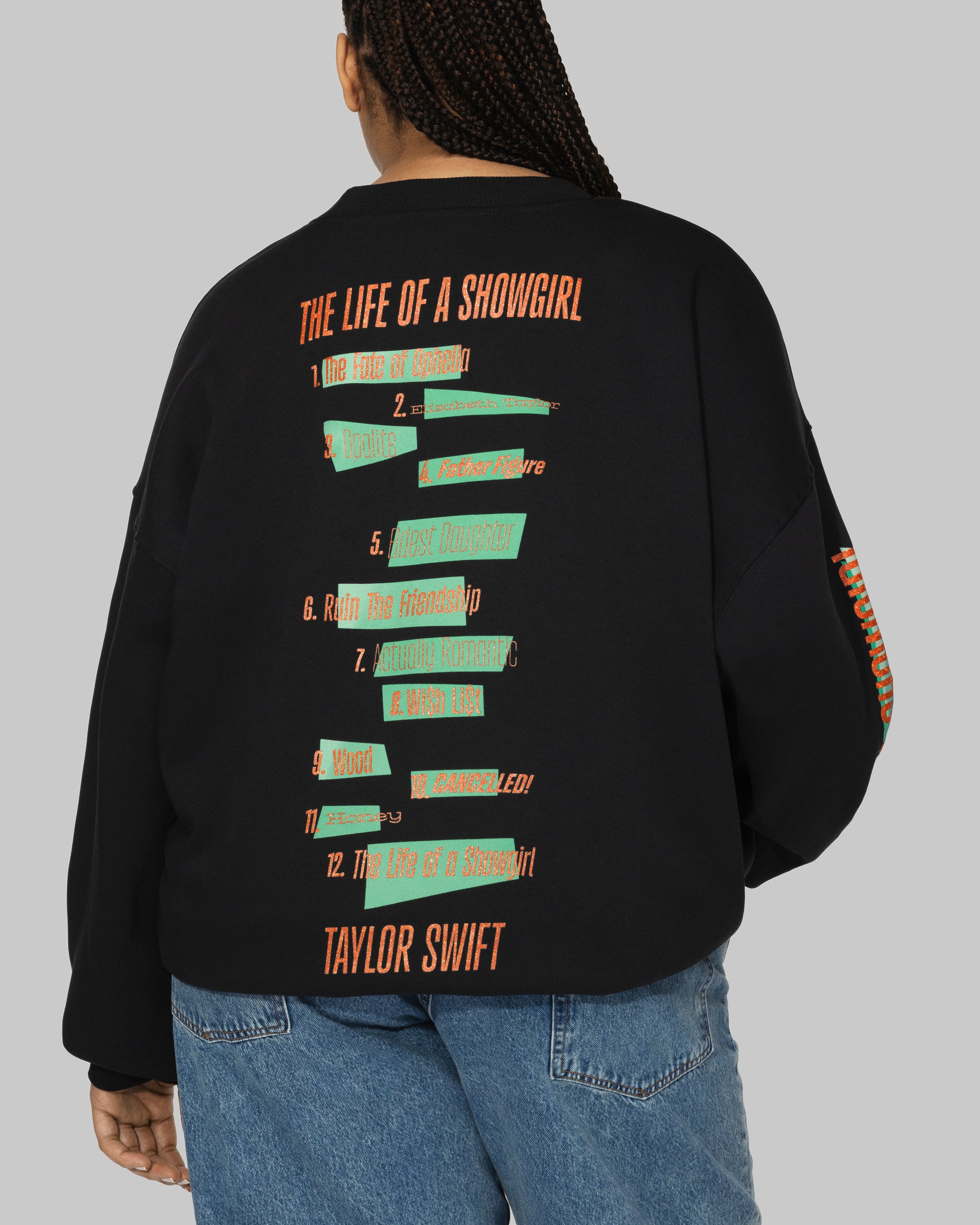 The Life of a Showgirl Crewneck Sweatshirt Box Set – Taylor Swift ...