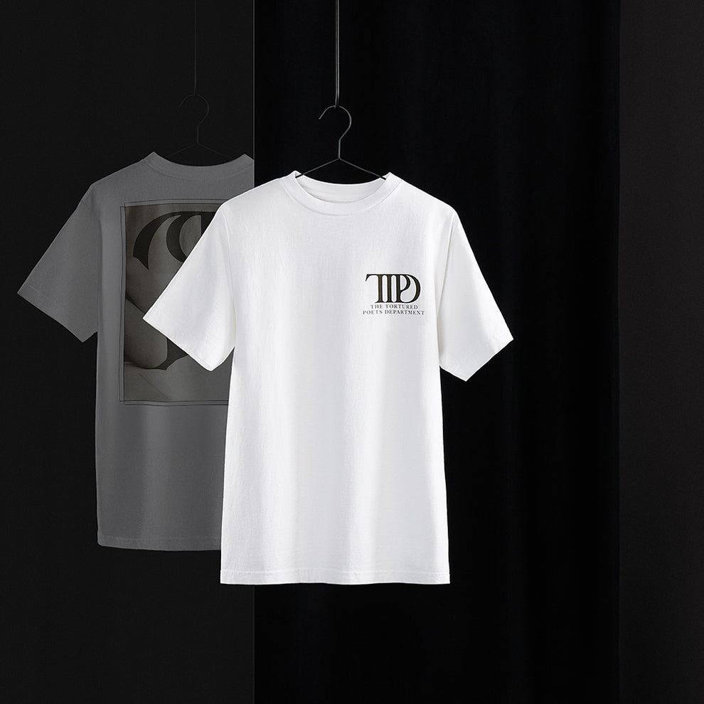 The Tortured Poets Department White T-Shirt – Taylor Swift Official Store