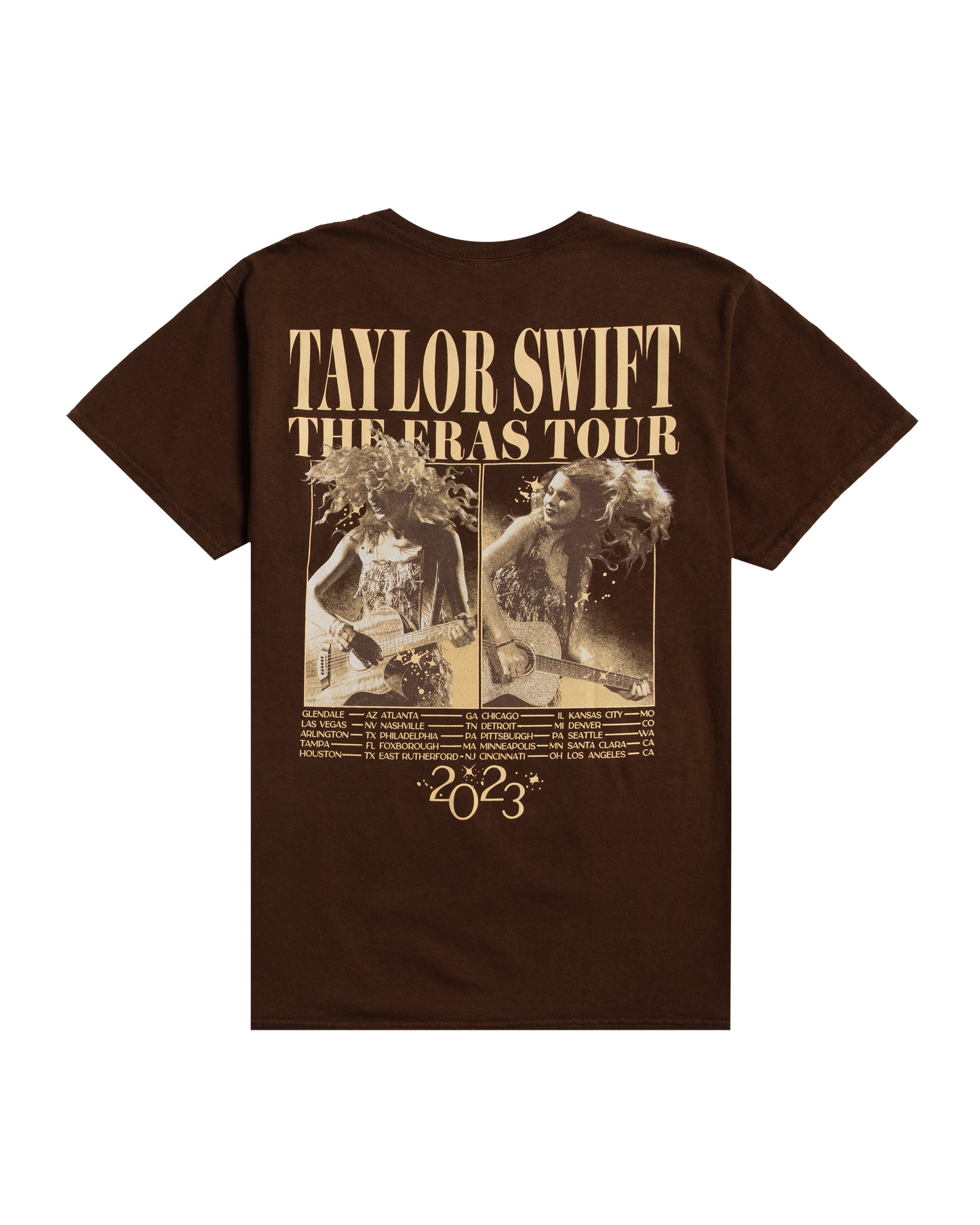Taylor Swift | The Eras Tour Fearless (Taylor's Version) Album T-Shirt ...