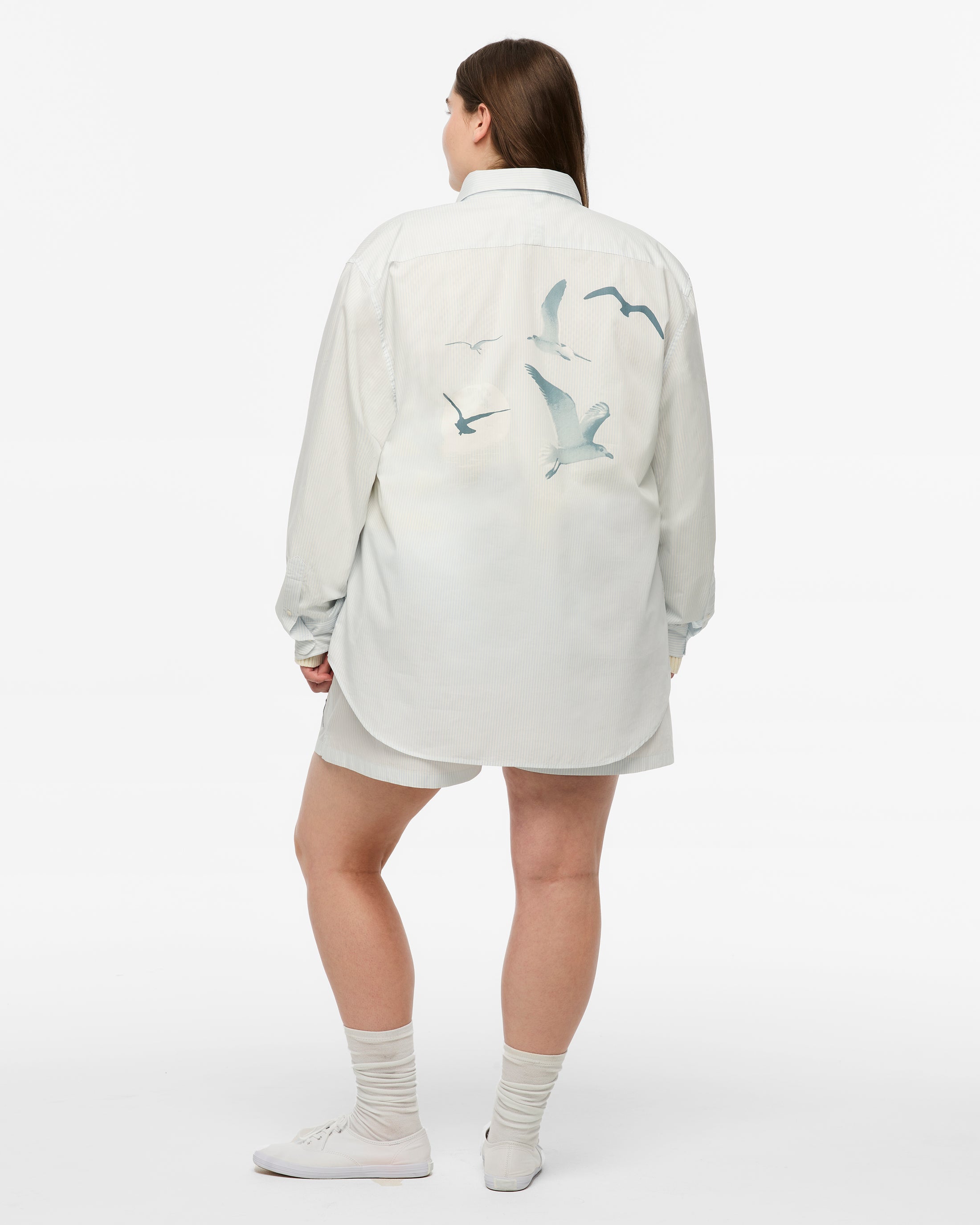 1989 (Taylor’s Version) Seagull Blue Stripe Poplin Shirt – Taylor Swift ...