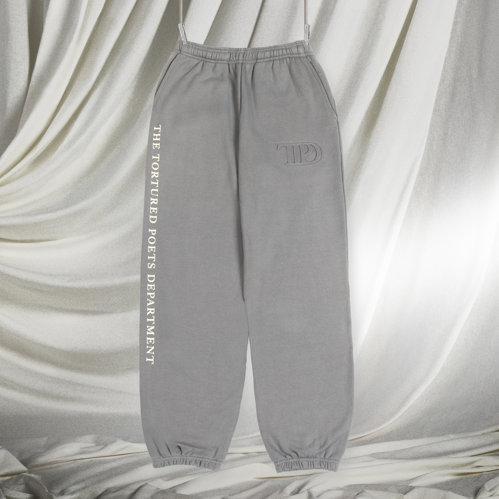 TTPD Gray Embossed Sweatpants – Taylor Swift Official Store