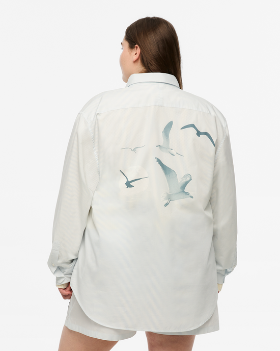 1989 (Taylor’s Version) Seagull Blue Stripe Poplin Shirt – Taylor Swift ...