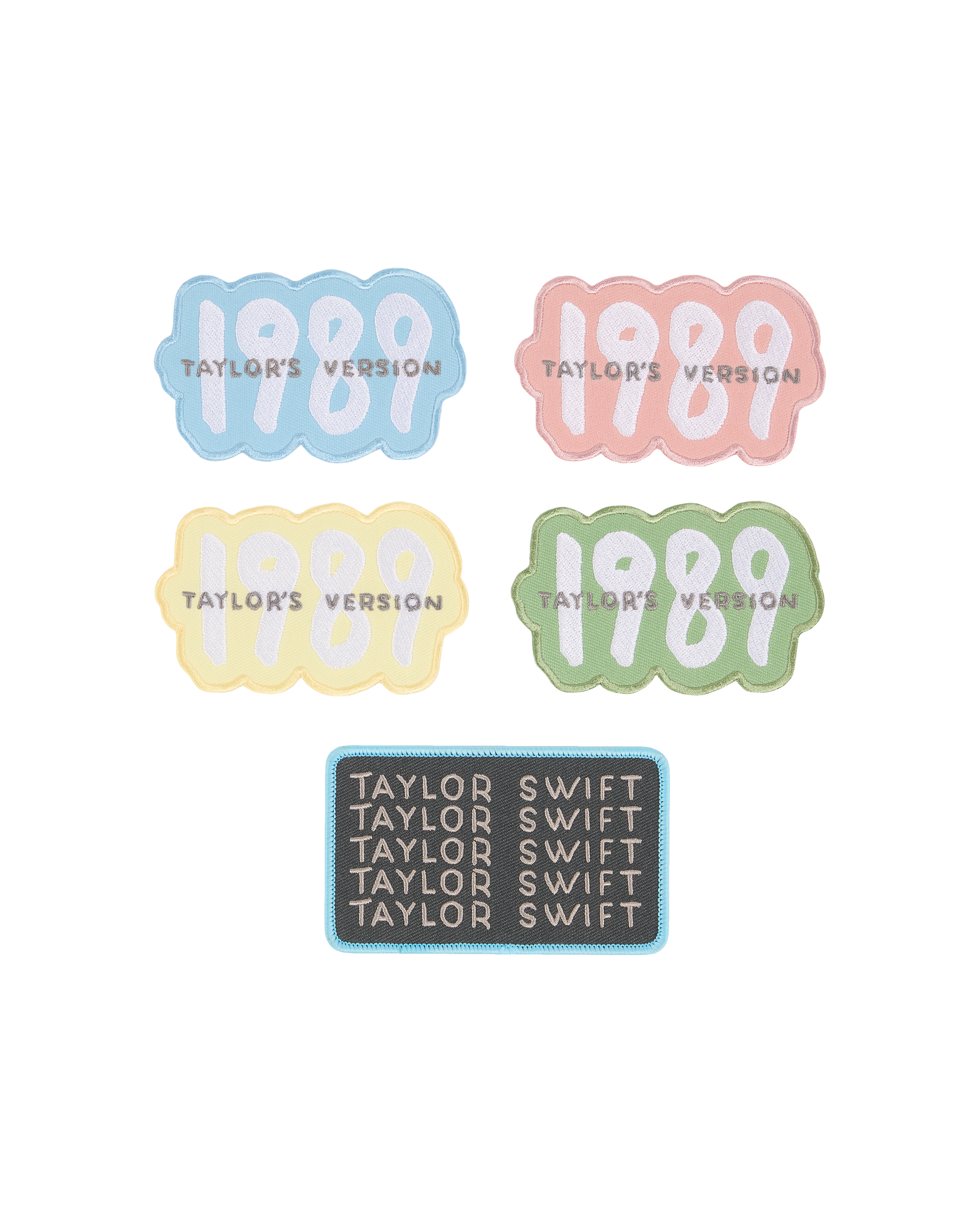 1989 (Taylor's Version) Patch Set – Taylor Swift Official Store