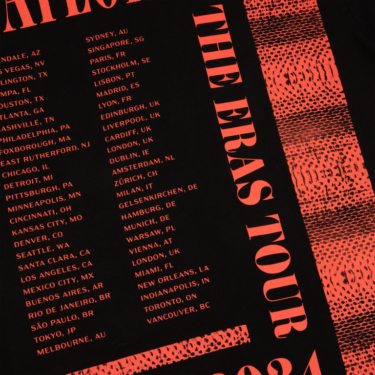 Taylor Swift | The Eras Tour Reputation Live Photo Oversized T-Shirt ...