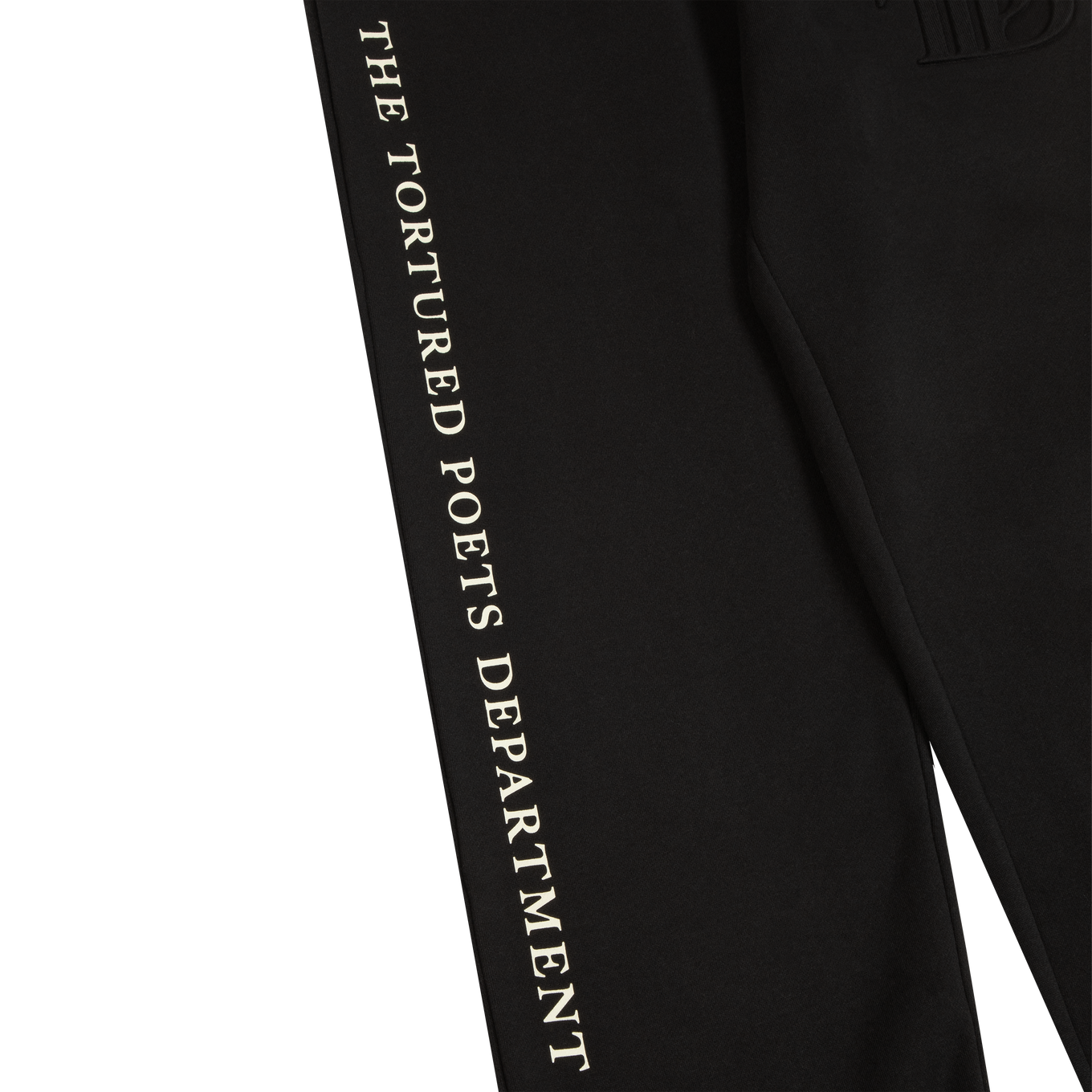 TTPD Black Embossed Sweatpants – Taylor Swift Official Store