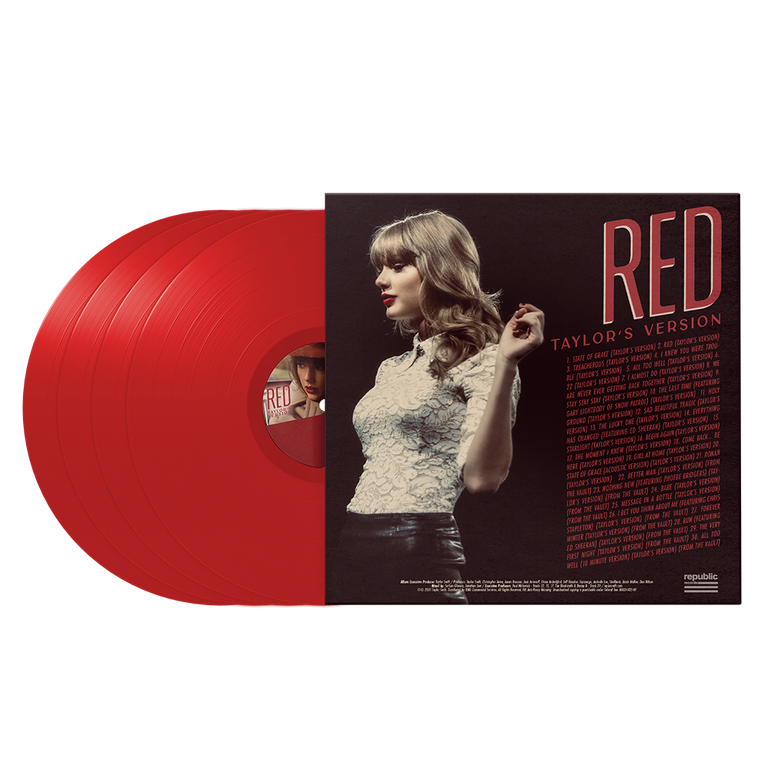 RED (Taylor's Version) Red Vinyl – Taylor Swift Official Store