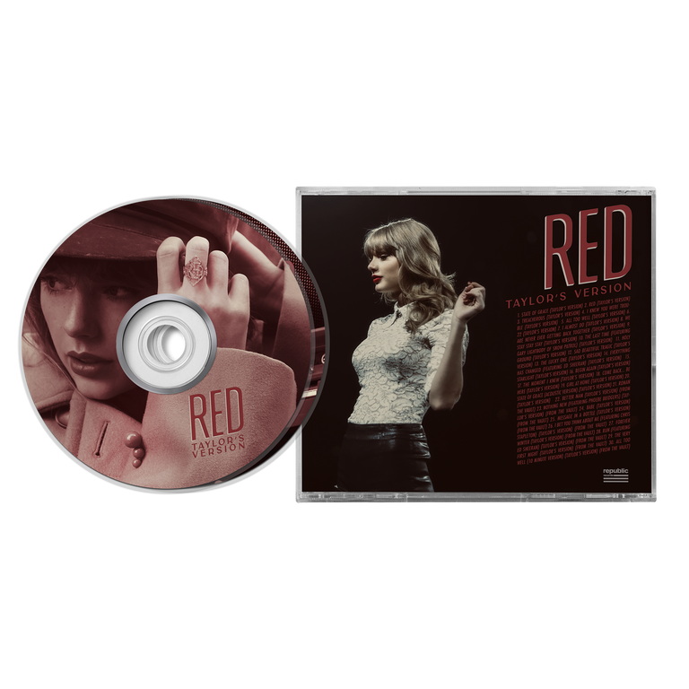 RED (Taylor's Version) CD – Taylor Swift Official Store