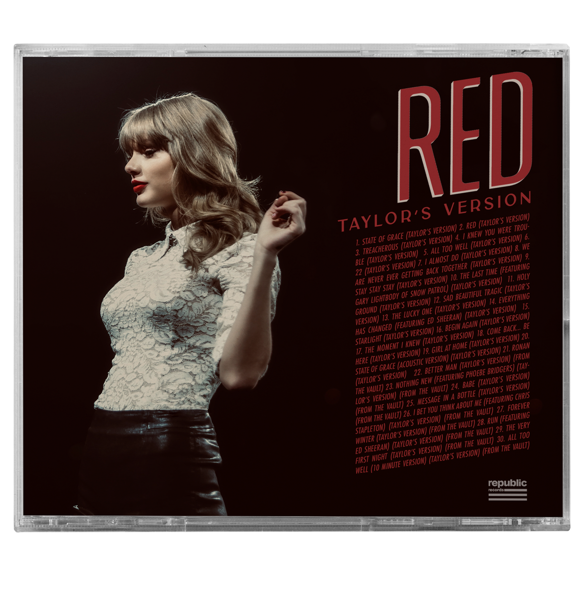 RED (Taylor's Version) CD - Taylor Swift Official Store